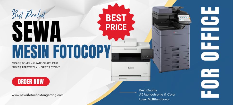 Sewa Fotocopy Tangerang Free Maintenance 100% Termurah